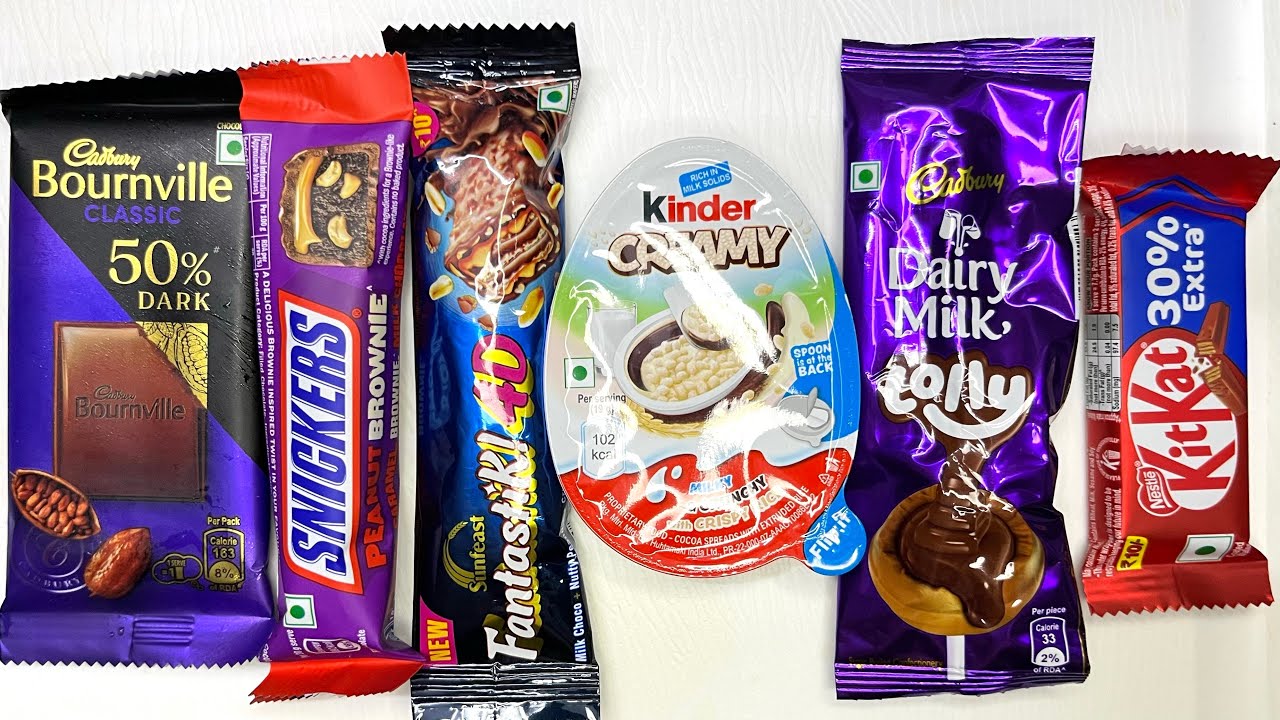 Chocolate unboxing video ASMR - YouTube