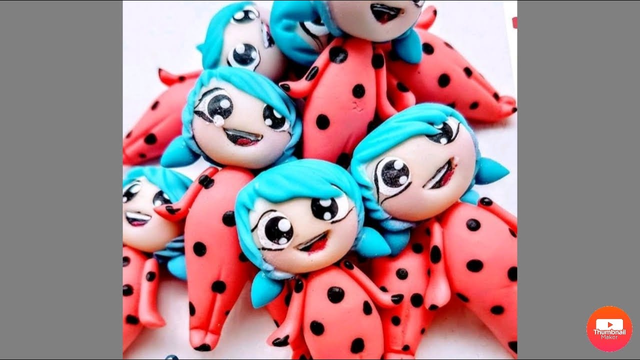 Lady bug en pasta flexible ! - YouTube