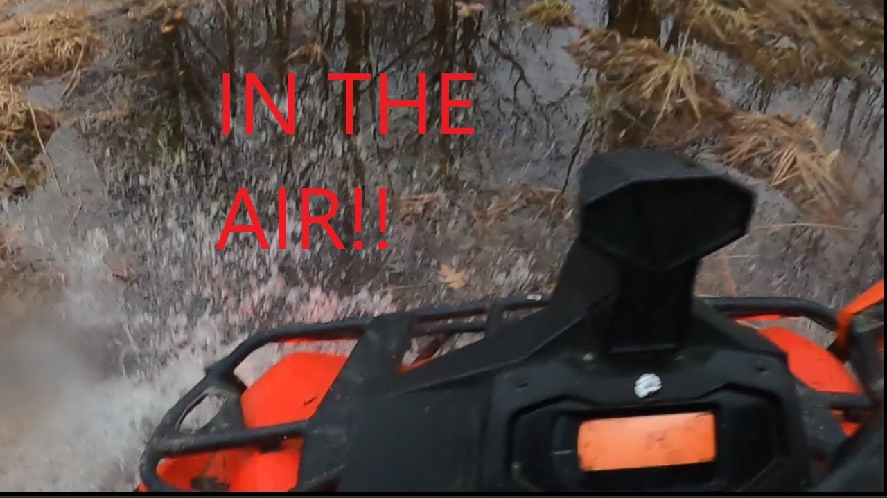 I CRASHED THE OUTLANDER!? (Can am outlander 450 mudding) - YouTube