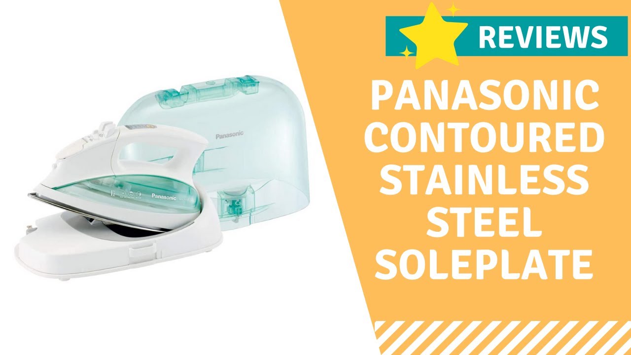 Panasonic Contoured Stainless Steel Soleplate -Vertical, Auto Shut Off ...