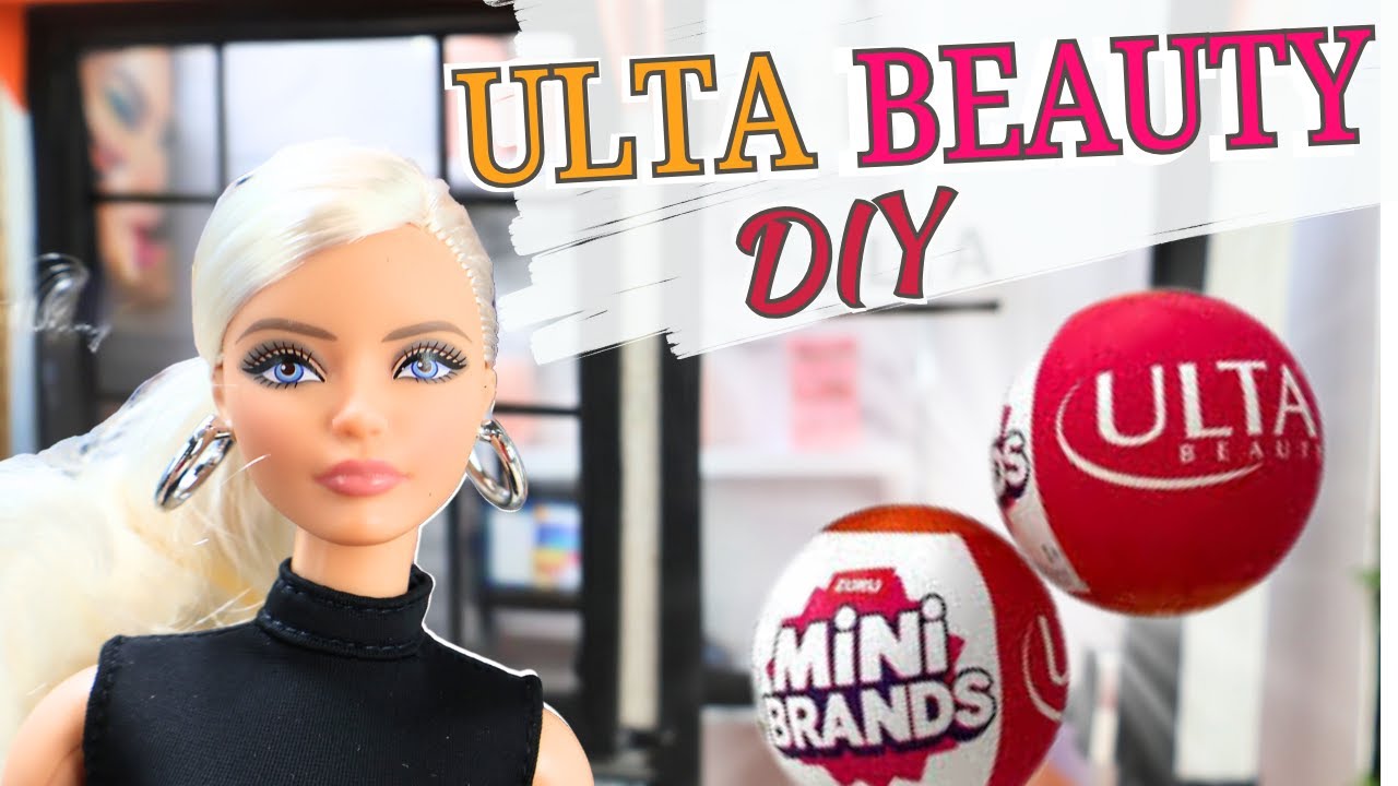 Mini Brands Ulta Capsules & DIY Mini Ulta Beauty Store | Collab w ...