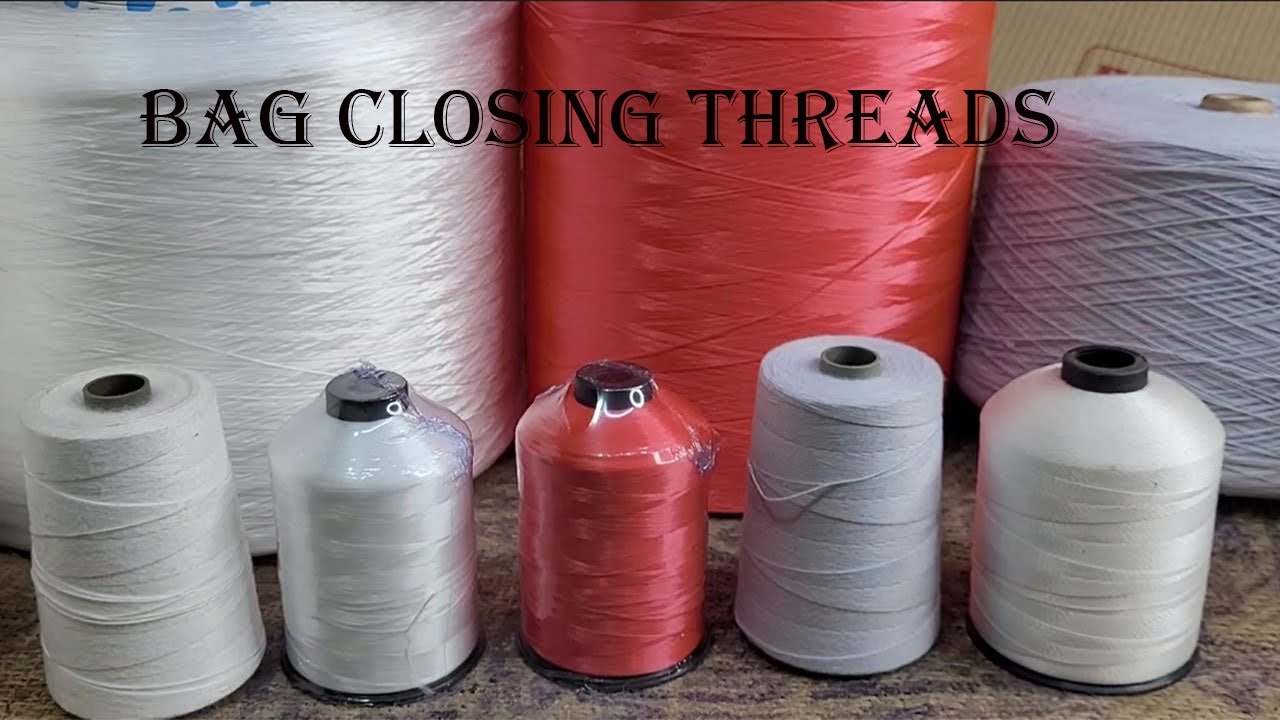 Bag Closing Thread or Bag Sewing Machine's Thread - YouTube