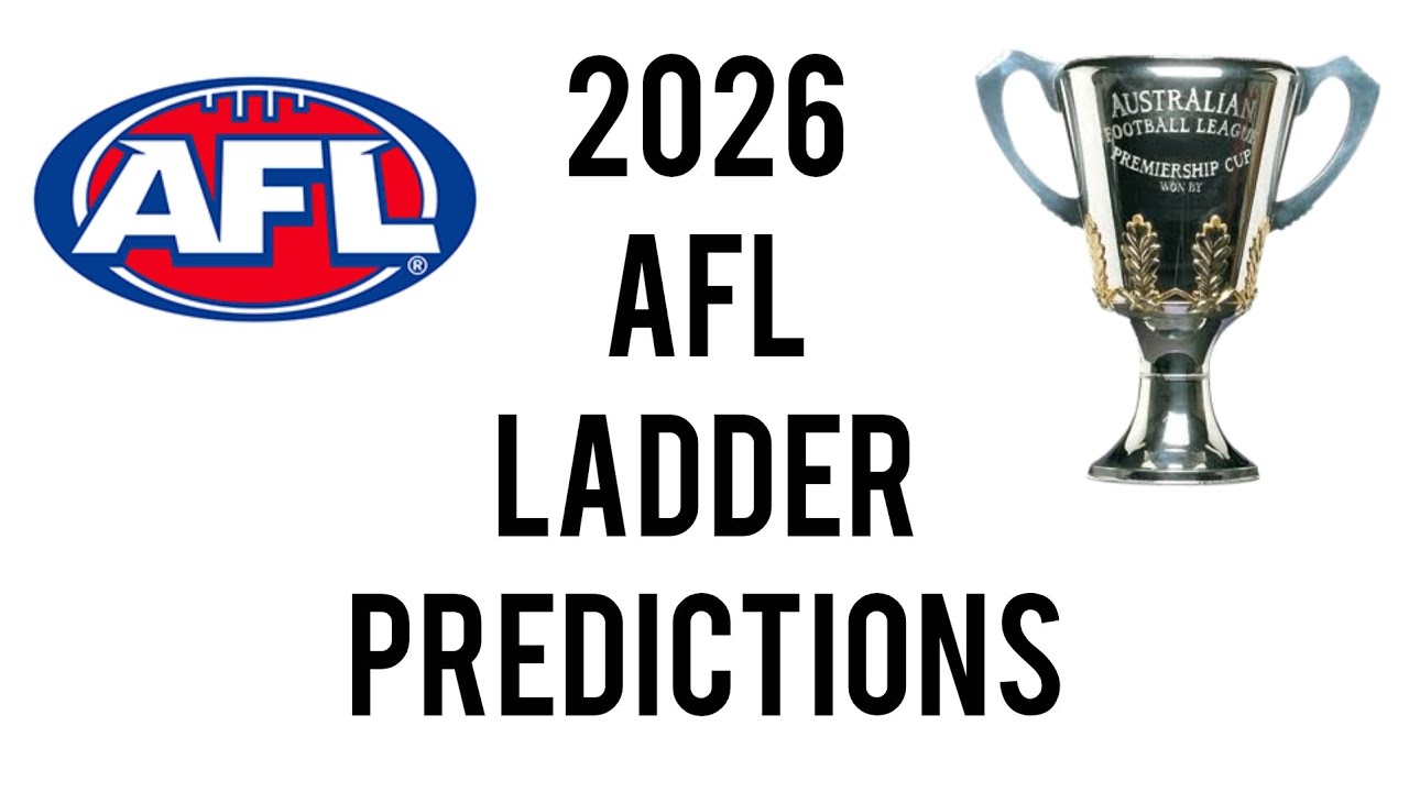 2026 AFL Ladder Predictions - YouTube
