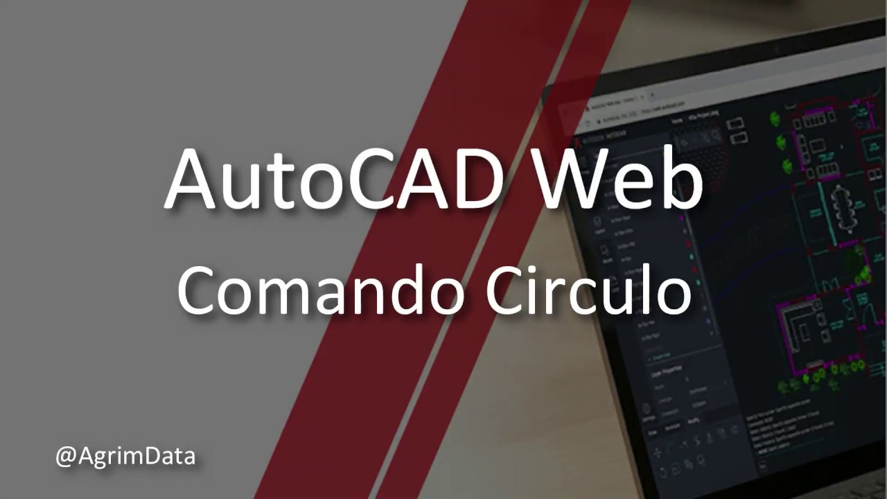v7 AutoCAD Web Taller Gratuito - Comando Circulo Circle - YouTube