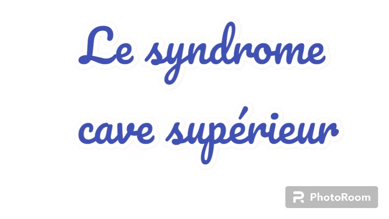 les urgences en oncologie médicale : syndrome cave supérieur - YouTube