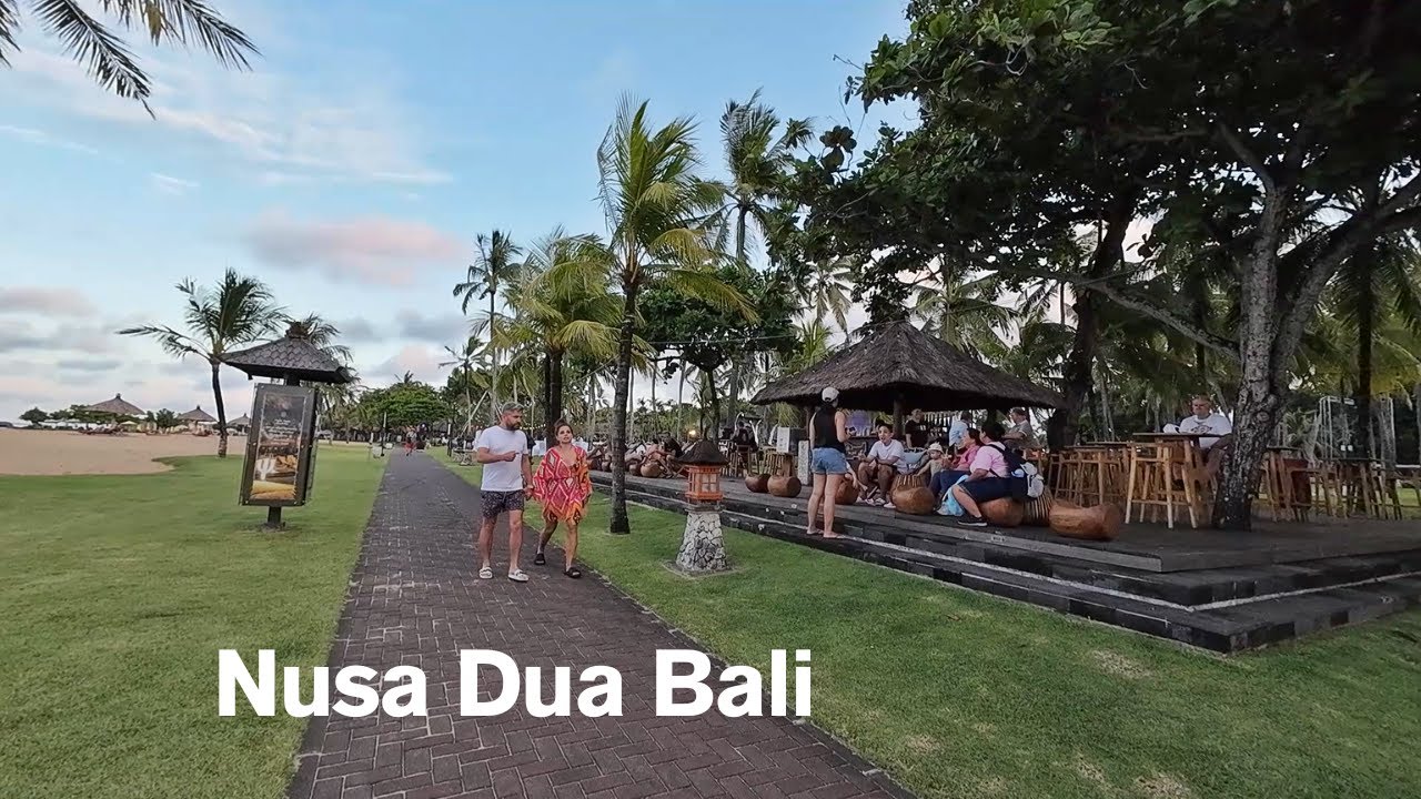 Nusa Dua Bali 2025 | Cozy Walking Tour Samuh Beach To Beachfront Resort ...