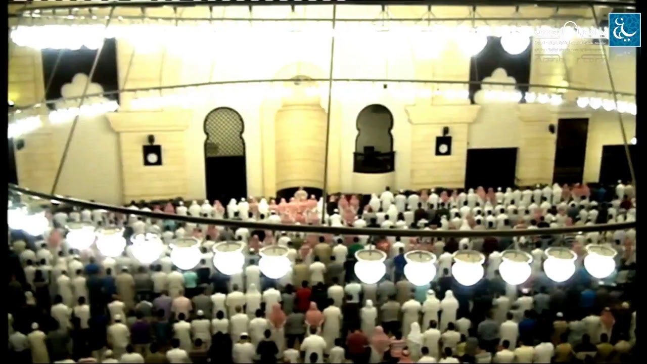 صلاة العشاء والتراويح ليلة 1 رمضان 1438 الشيخ صالح الهبدان Youtube