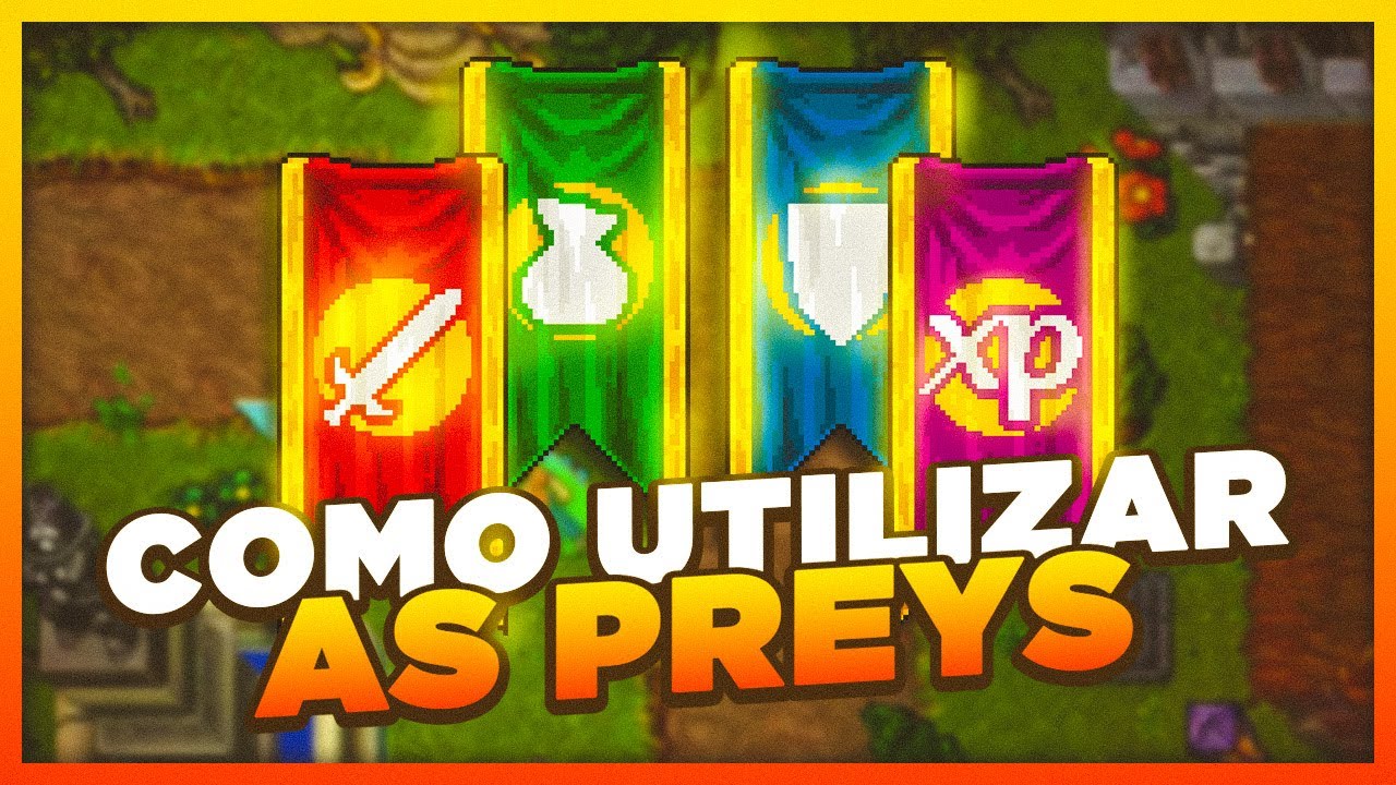 RAPIDO E PRATICO Como utilizar as Preys do Tibia de forma certa l Tibia Tips - YouTube