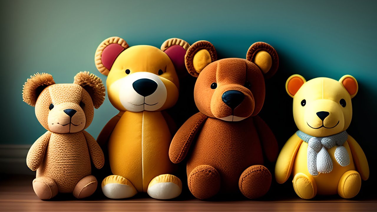 Teddy Bear Song | Fun Educational Song for Kids by Wiwi - YouTube
