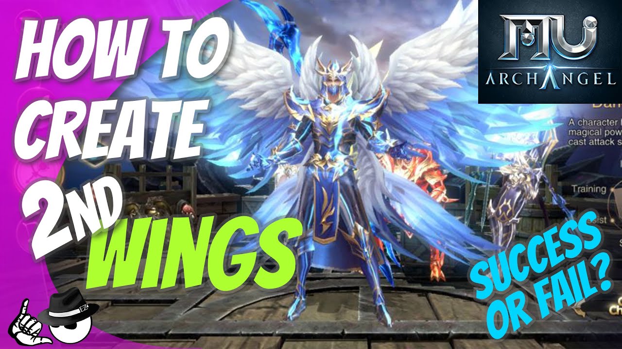 How to CREATE 2nd Wings - MU Archangel - YouTube