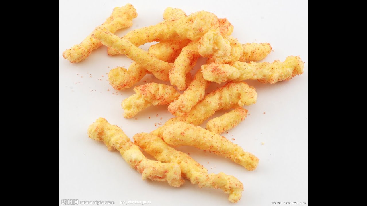 Automatic Cheetos Cheese Curls Extruding Extruder Machine Plant Line ...