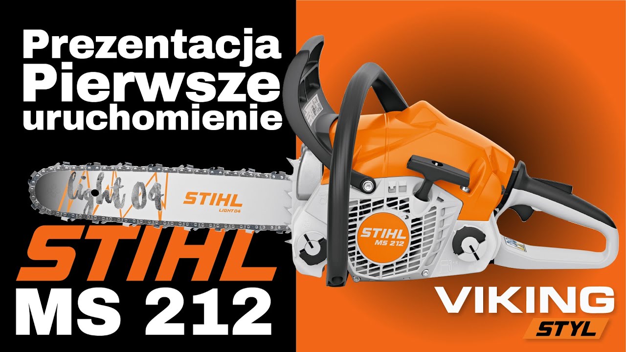 STIHL MS 212 - NOWOŚĆ 2022 - Prezentacja, porównanie i pierwsze ...