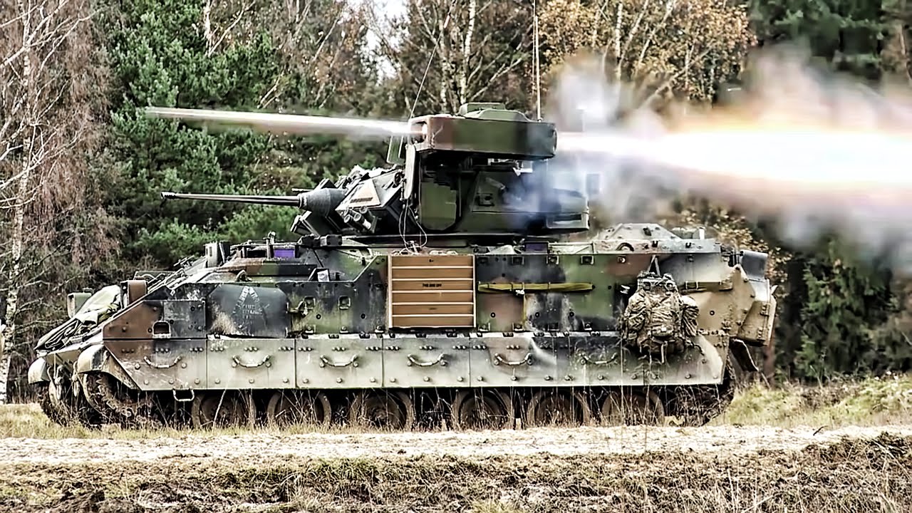 Bradley Fighting Vehicles • U.S. Army - YouTube