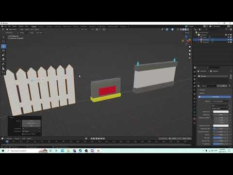 Blender fences tutorial part 1 - YouTube