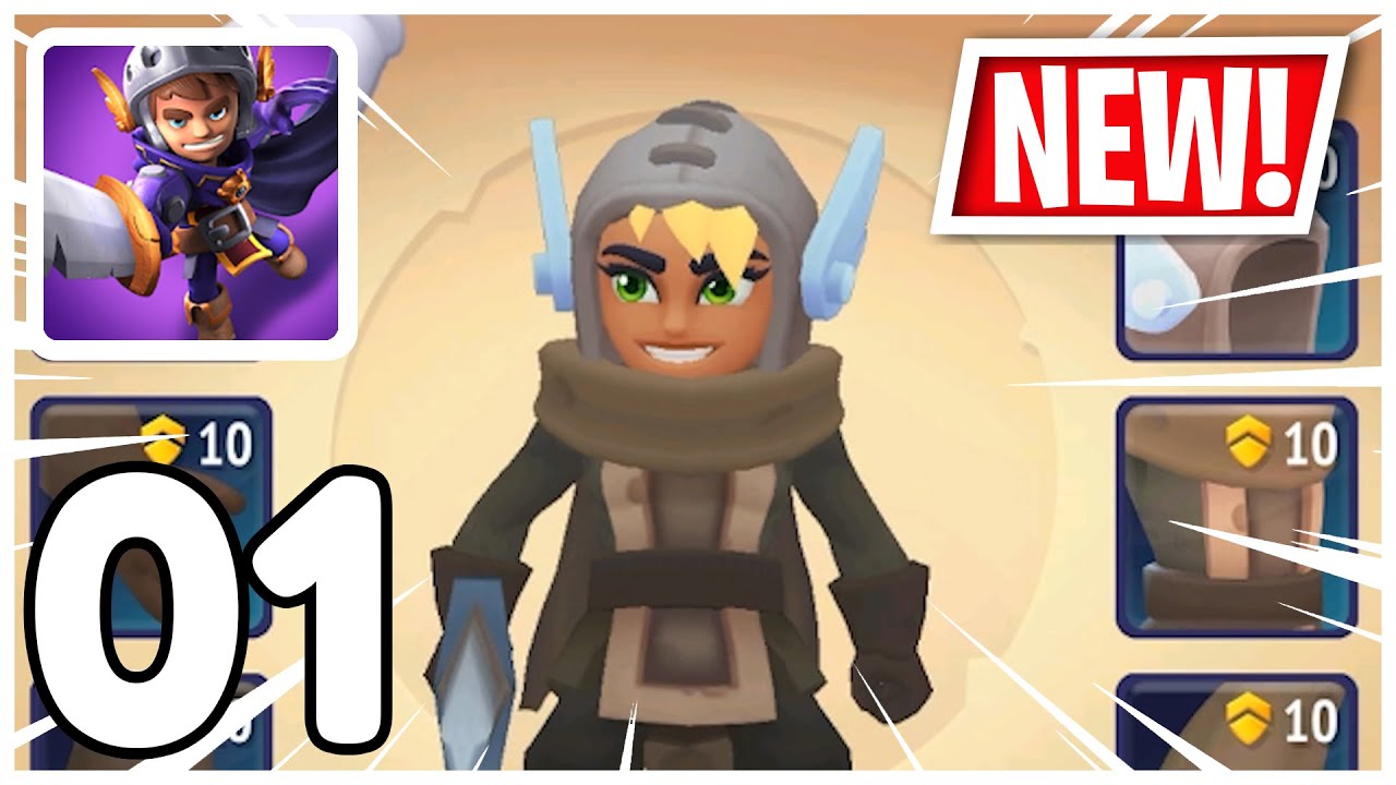 Nonstop Knight 2 - Gameplay Walkthrough Part 01 - New Knight (iOS ...