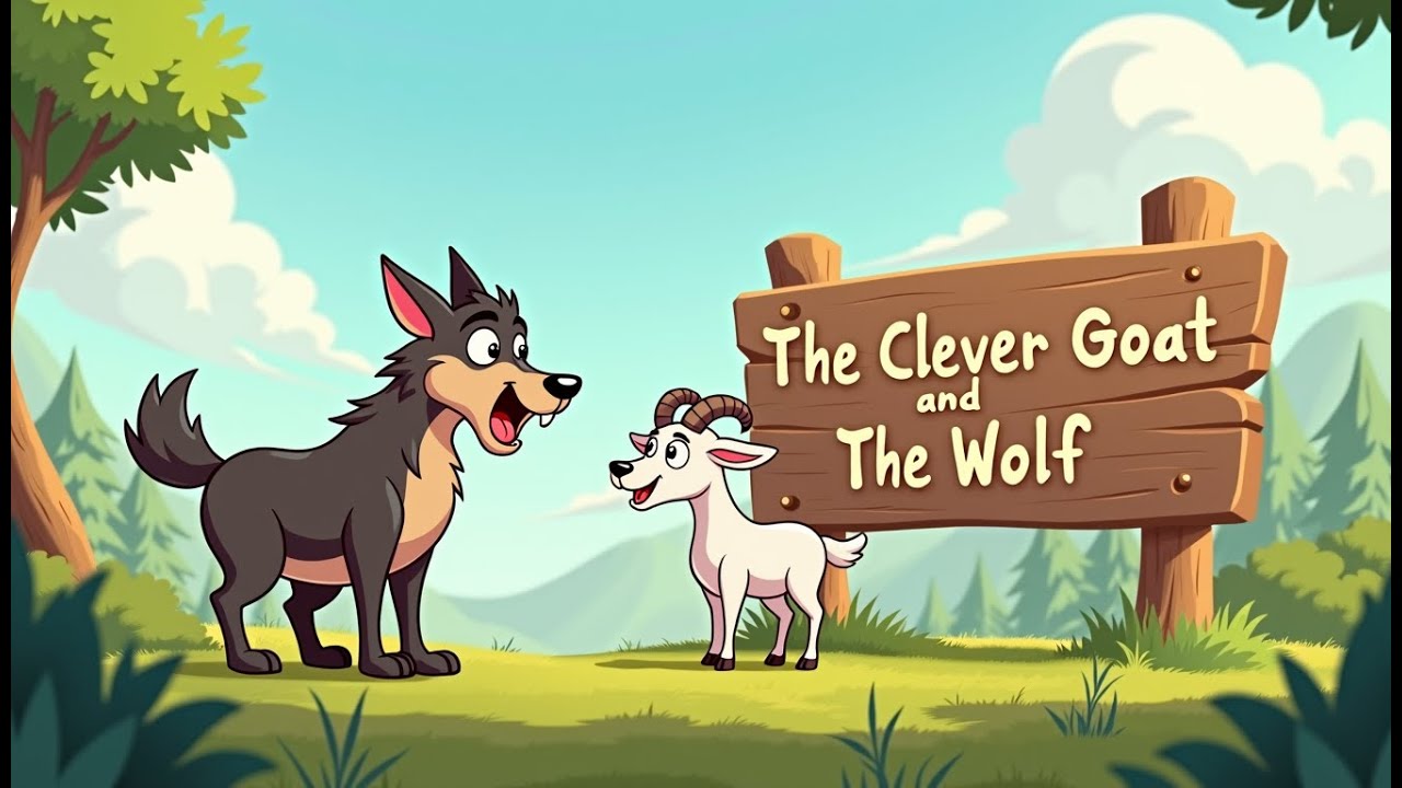 The Clever Goat and the Wolf | #kidsstory #bedtimestories #educational ...
