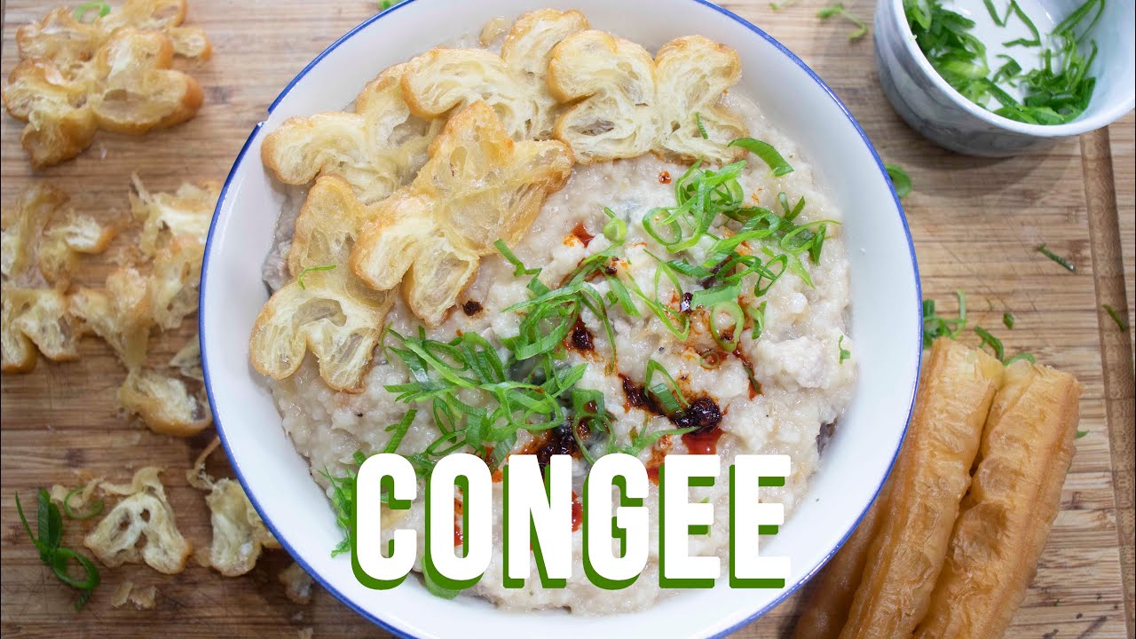 Authentic Congee with Century Egg and Pork | Chinese Recipe - YouTube