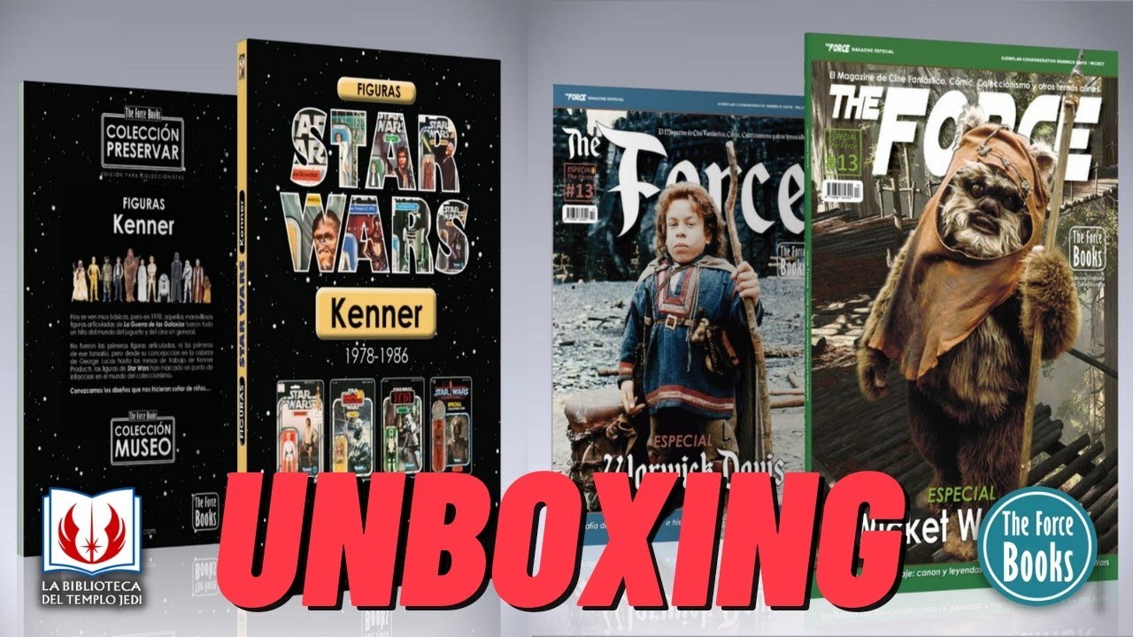Unboxing Novedades Star Wars The Force Books Enero 2023 - YouTube