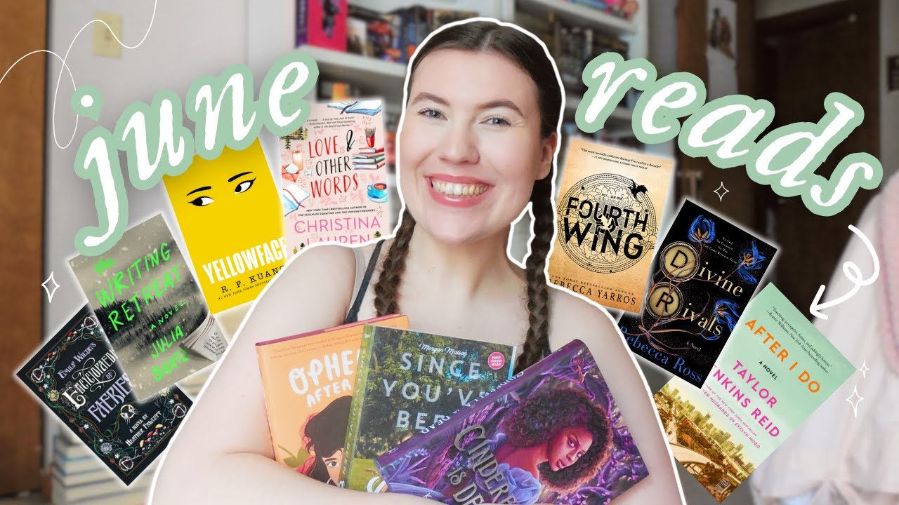 JUNE WRAP UP ☀️📚 hyped books, 2023 releases, a new 5 star fave + some ...
