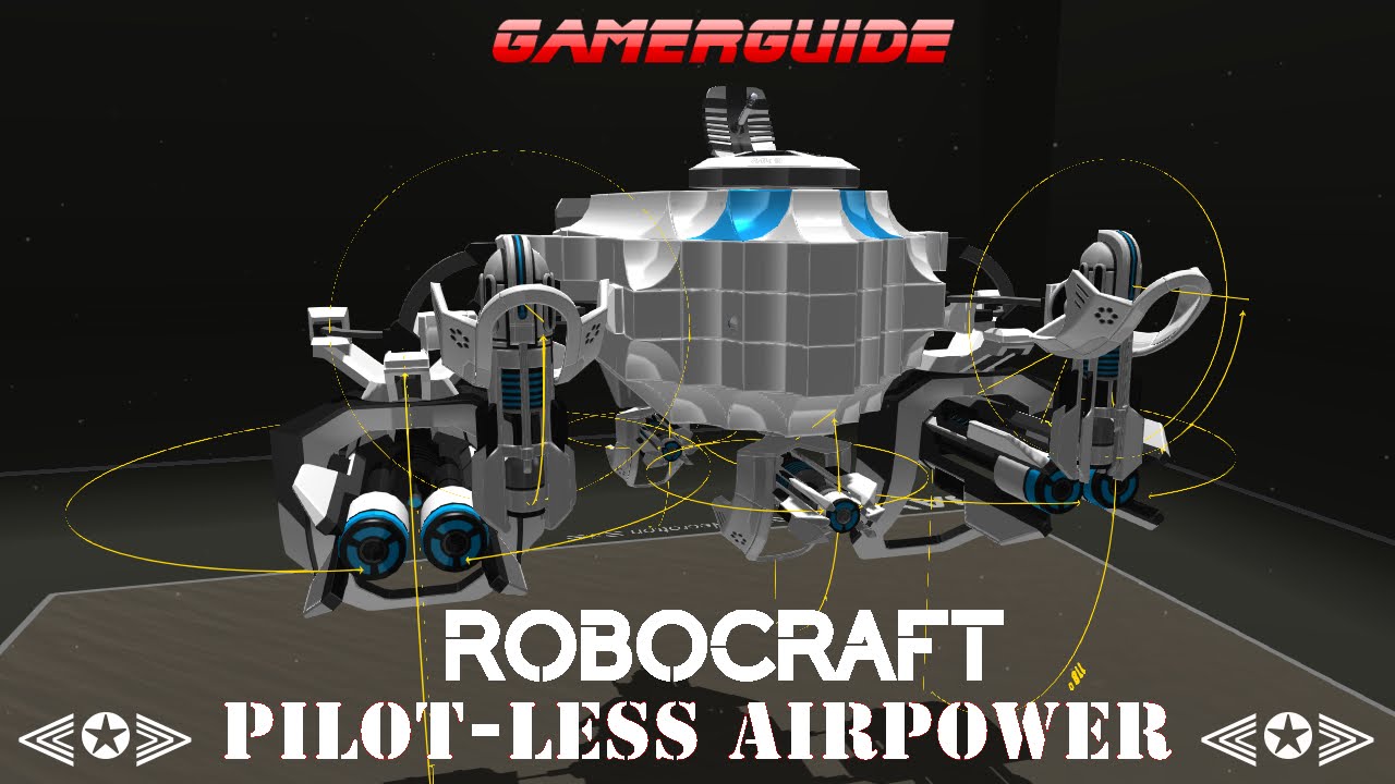 ROBOCRAFT - ⫷ ⫸ PILOT-LESS AIRPOWER ⫷ ⫸ - YouTube