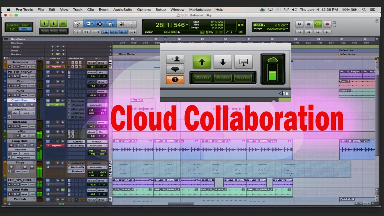 How to Use Cloud Collaboration with Pro Tools First 2020 | Pro Tools ...