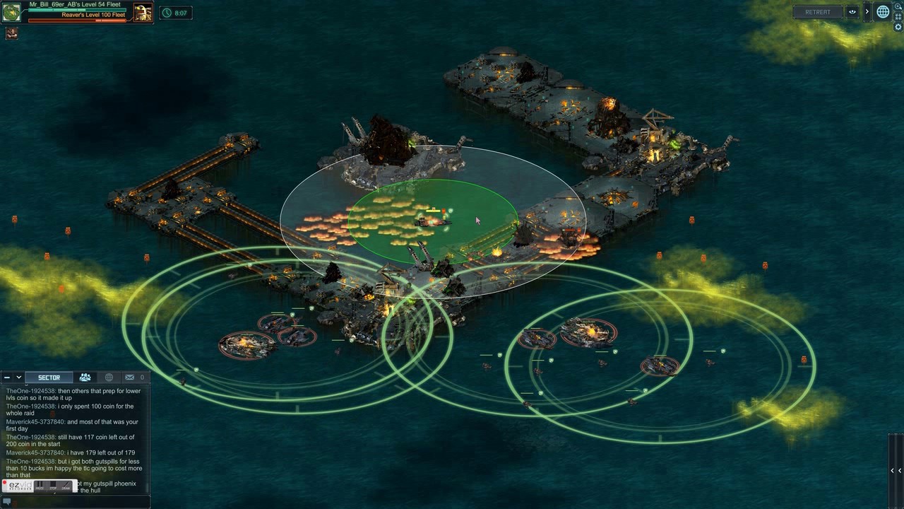 Glowing Sea Raid Skyfire Carrier Raid Hit - YouTube