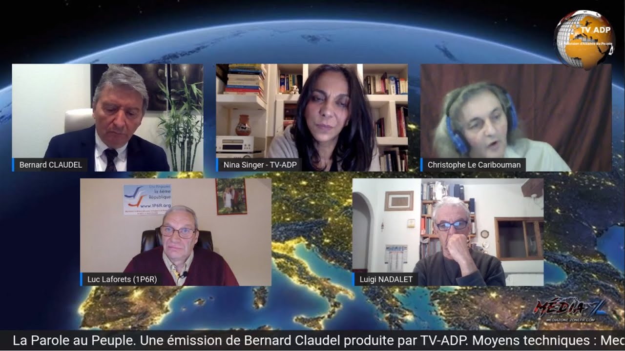"La Parole au Peuple" avec Luc Laforets comme invité sur TV ADP - YouTube