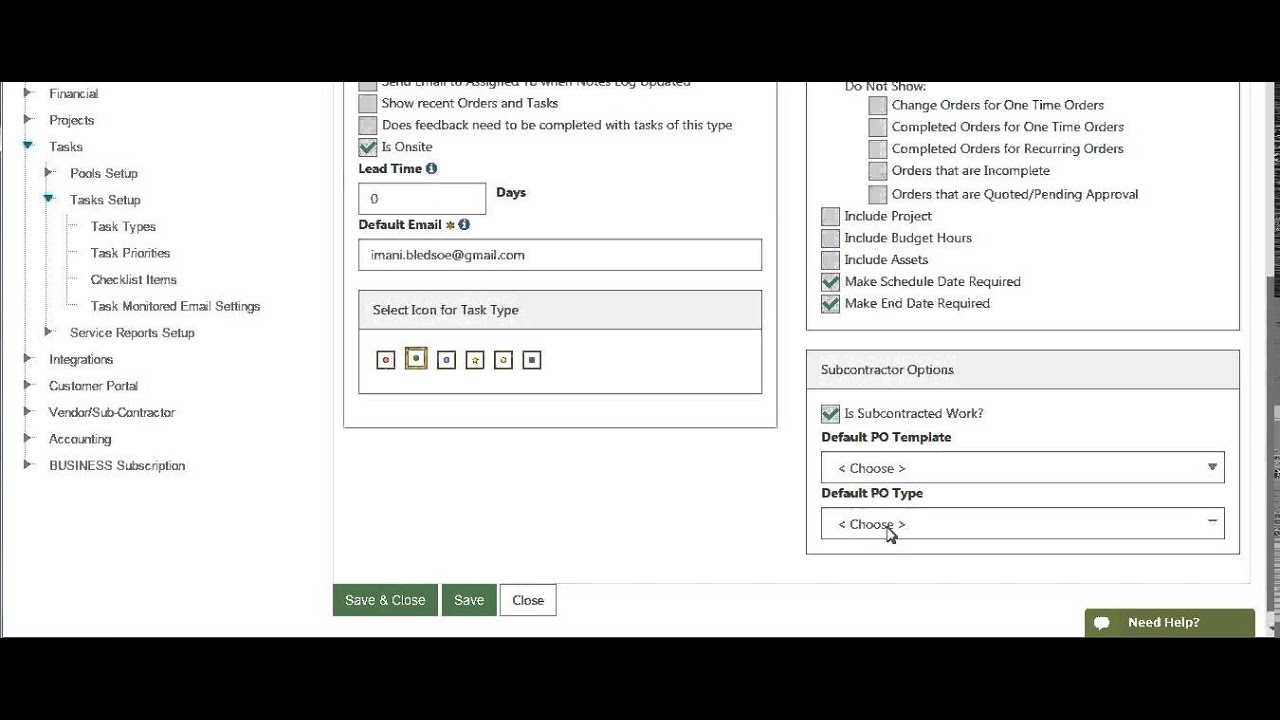 How to Set Up Tasks for Sub Contractor Assignment - YouTube