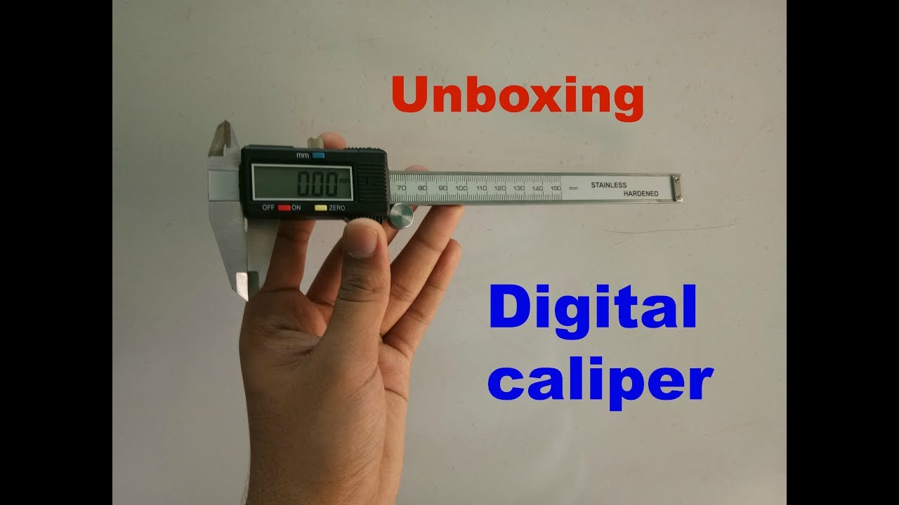 Unboxing digital caliper. - YouTube