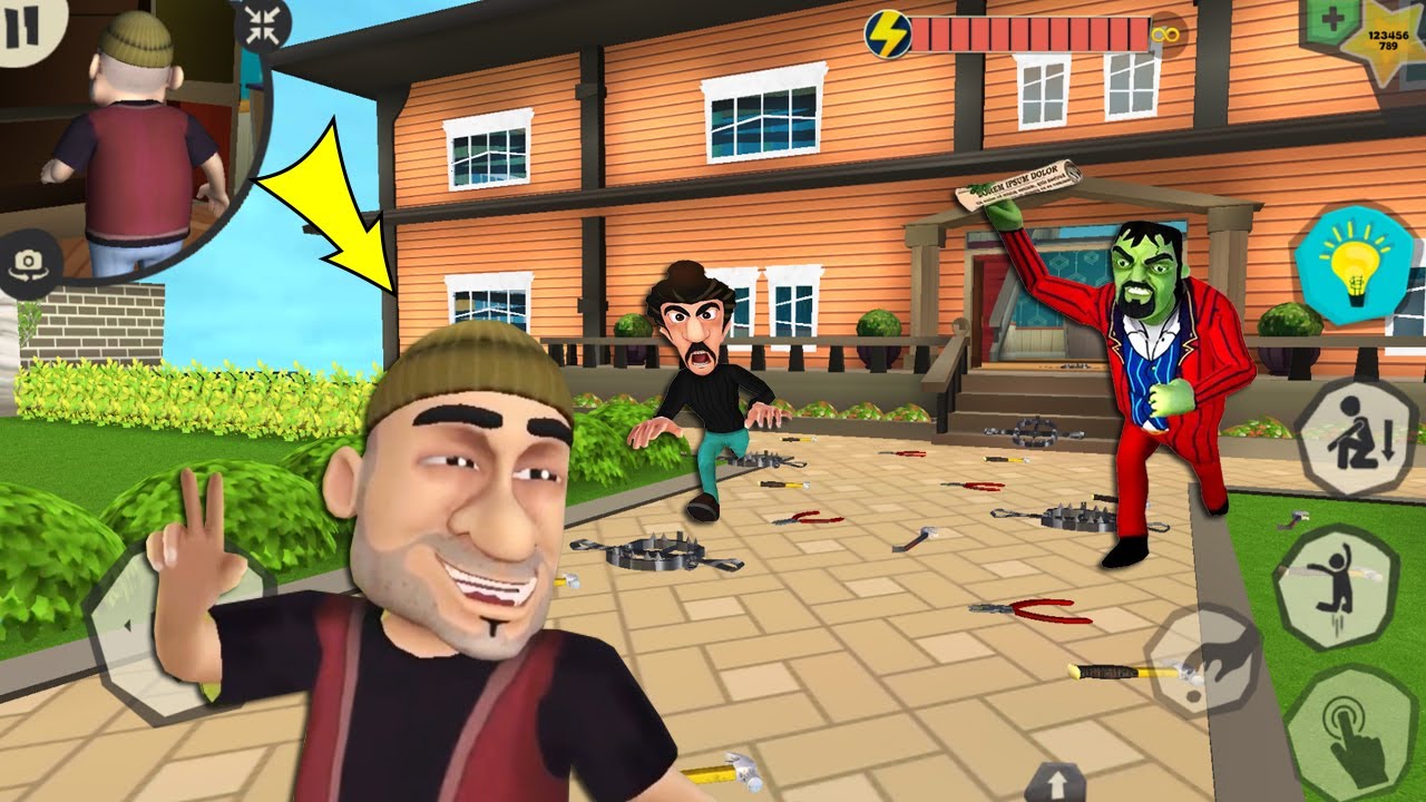 Scary Robber Home Clash - Troll Felix & Lester New Special Levels part ...