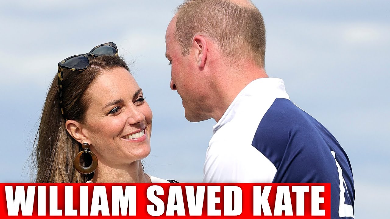 AMAZING! PRINCE WILLIAM SAVED PRINCESS CATHERINE - YouTube