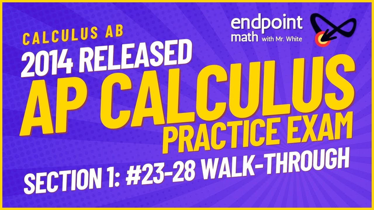 AP Calculus AB Practice Exam (Released 2014 / No Calculator / MC ...