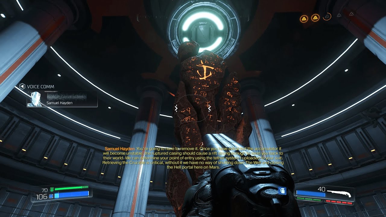 DOOM 2016 WALKTHROUGH GAMEPLAY PART 10- HELIX STONE - YouTube