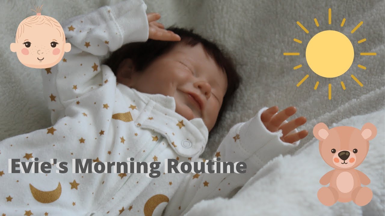 Reborn Doll Evie's Morning Routine | Morning routine with a reborn baby ...