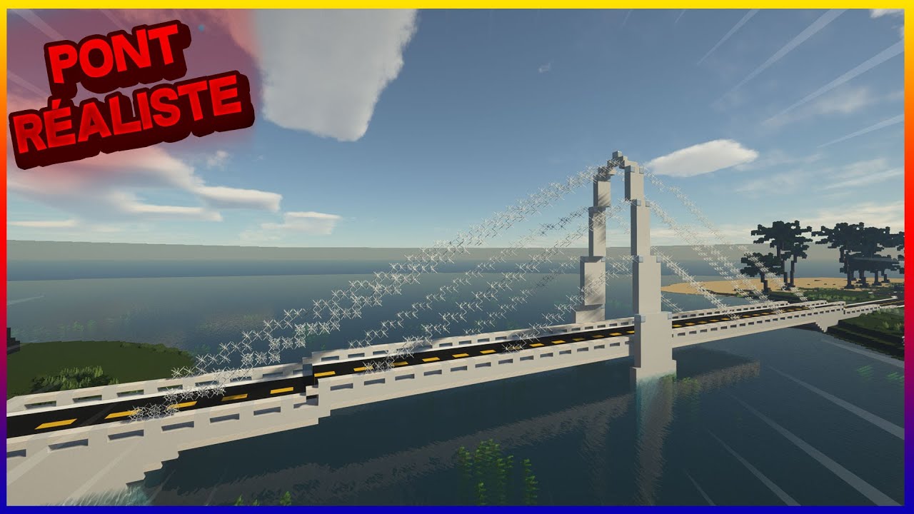 TUTO PONT MODERNE - MINECRAFT - YouTube