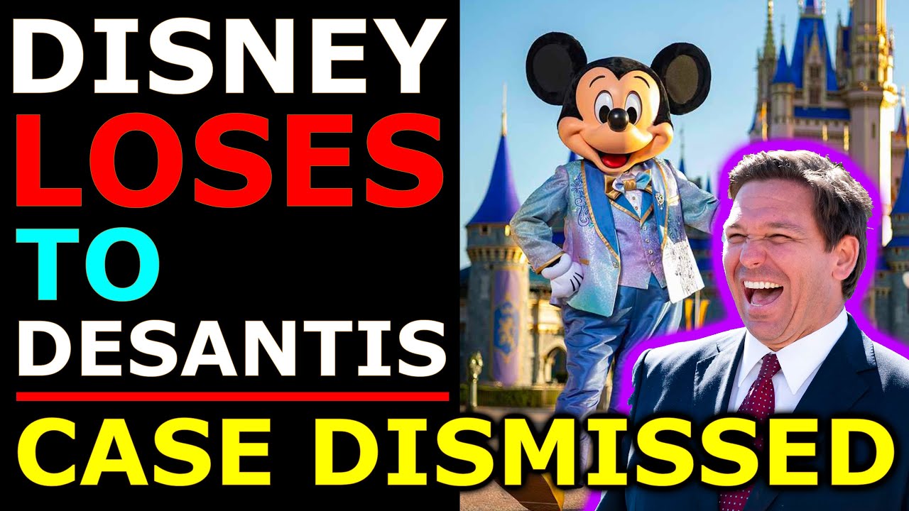 Disney LOSES to Ron DeSantis as Federal Judge Dismisses their First ...