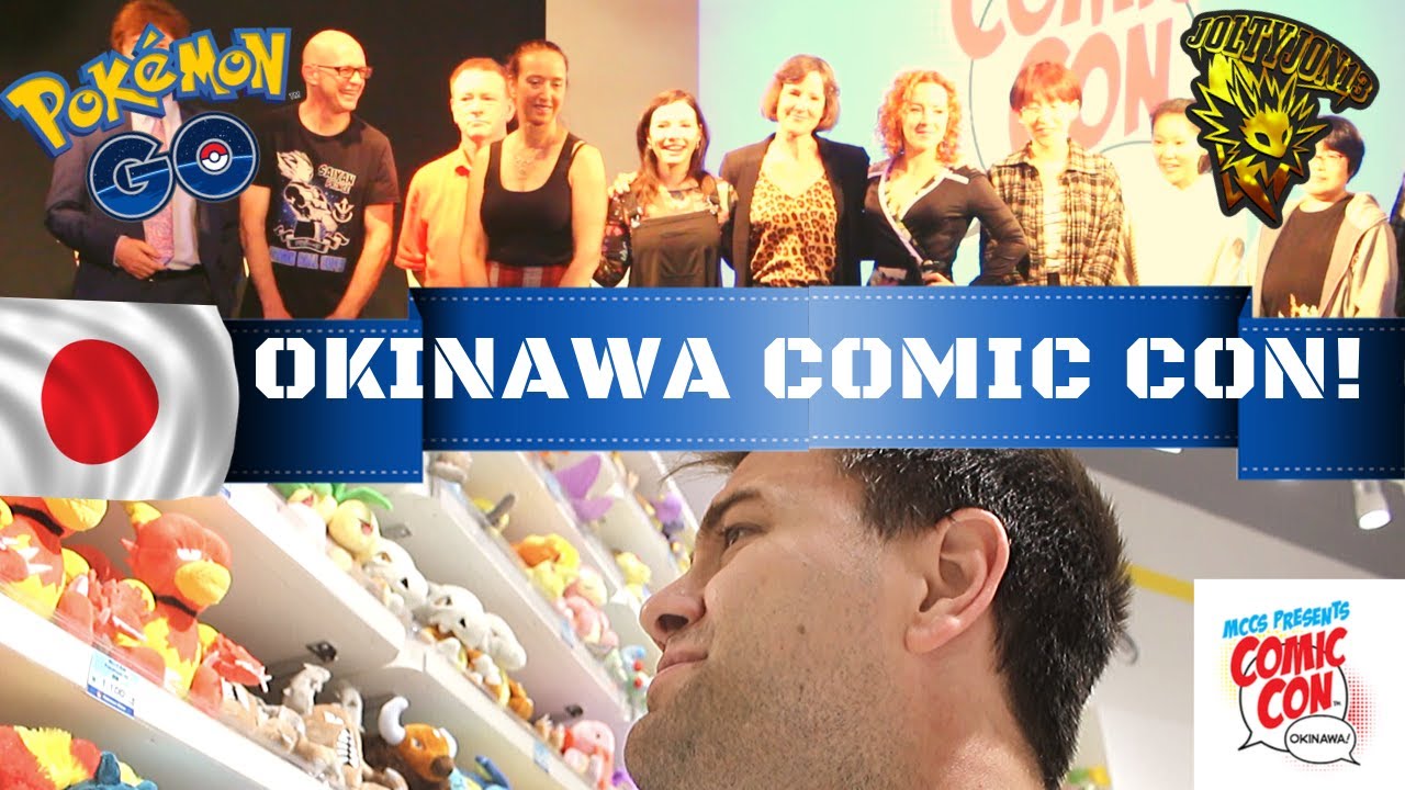 POKEMON GO meets OKINAWA COMIC CON! (Japan Adventures Part 2) - YouTube