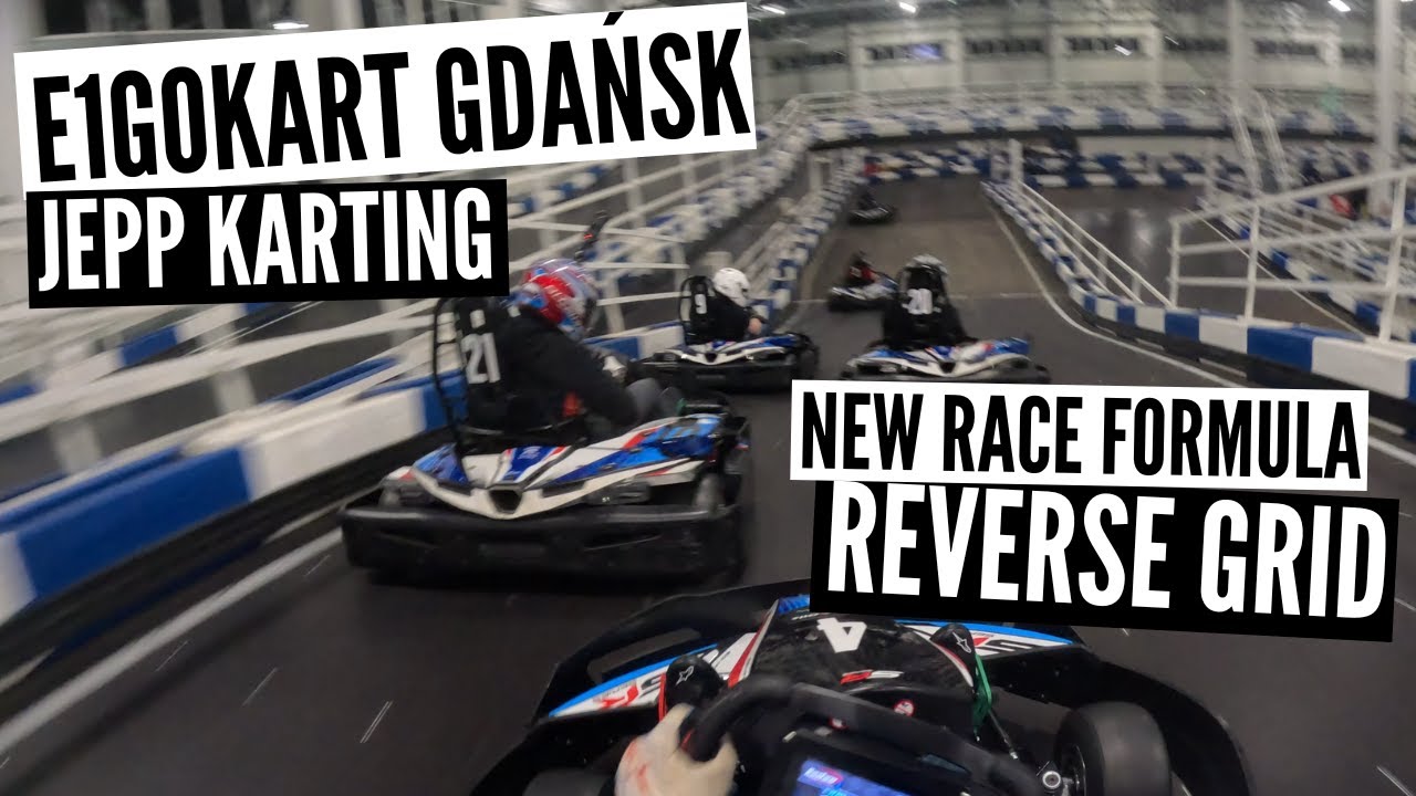 Reverse grid race czyli odwracamy kolejność na starcie | 04.02.2025 | Jepp Karting - YouTube