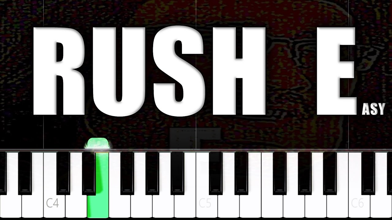 Rush E | Piano Tutorial - YouTube
