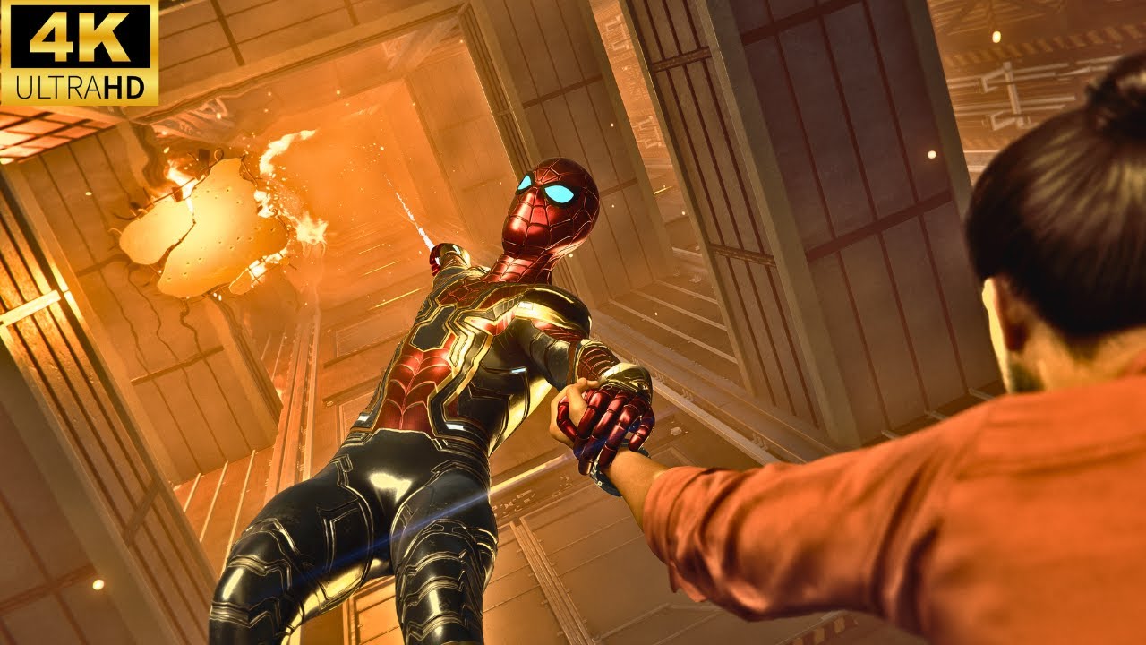 Marvel's Spider-Man Remastered - Saving a Doctor From Daemon's Army 4K ...