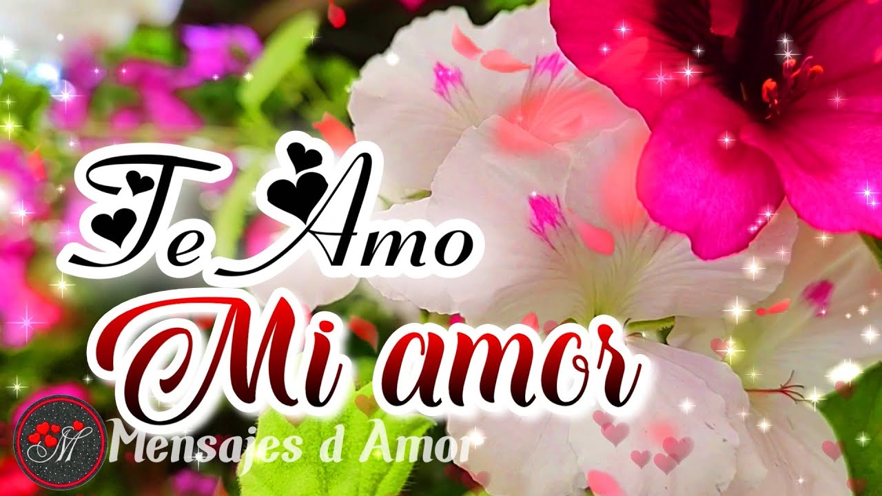 TE PIENSO Y TE AMO PARA SIEMPRE MI AMOR ️ Este bonito mensaje de amor ...