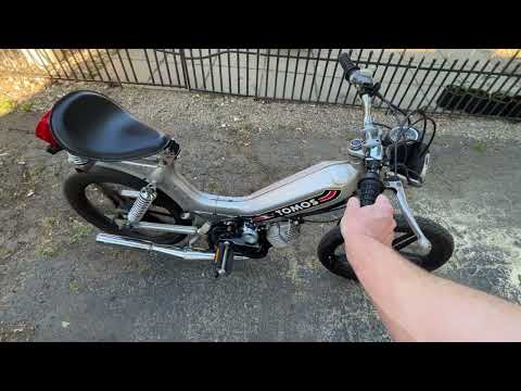 1981 Tomos Silver Bullet - YouTube