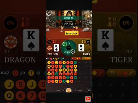 Casino Dragon Tiger best trick evolution #casino