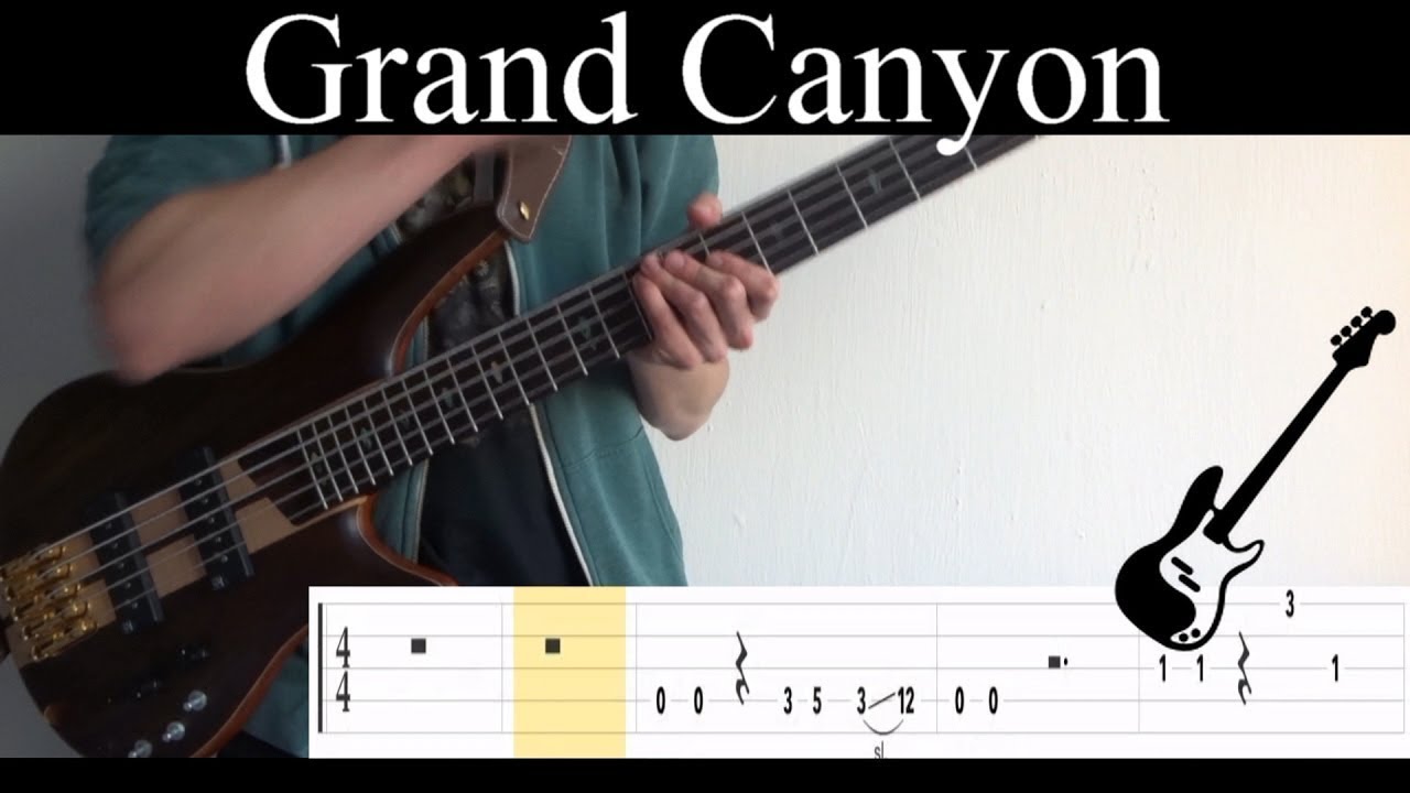Grand Canyon (Puscifer) - (BASS ONLY) Bass Cover (With Tabs) - YouTube