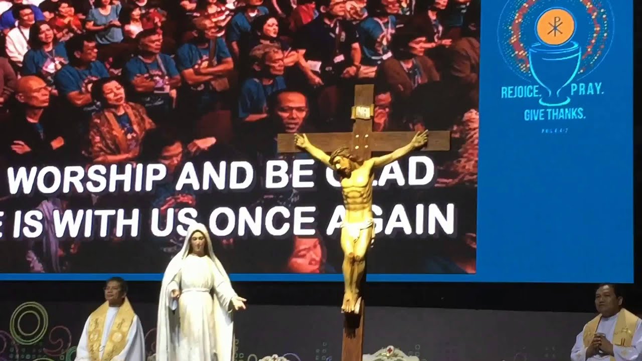 Rejoice, Pray give Thanks. CFC Leaders Conf. jan.9,2016 Mall of Asia ...