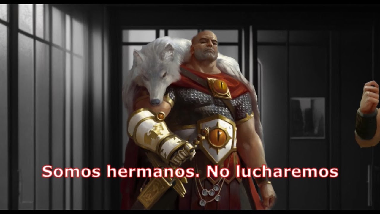 Horus vs Leman Russ - Wolfsbane Warhammer40k - YouTube