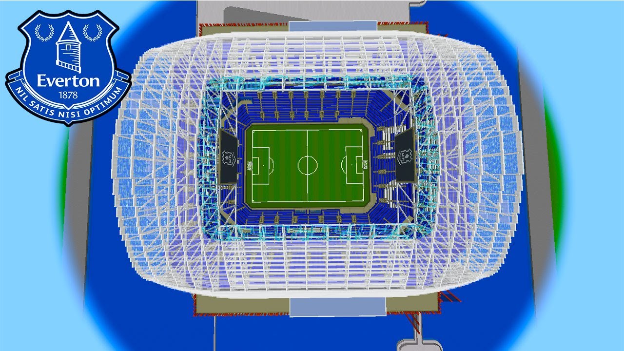 Minecraft - STADIUM - EVERTON ARENA - Bramley Moore Dock (New Everton ...