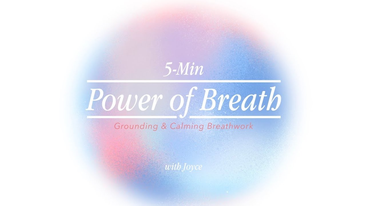 5 Minutes Grounding & Calming Breathwork | Power of Breath - YouTube