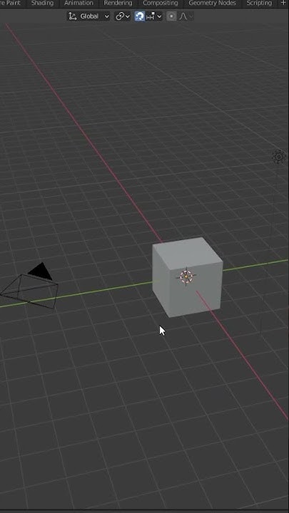 How to move the 3d Cursor in Blender #shorts - YouTube