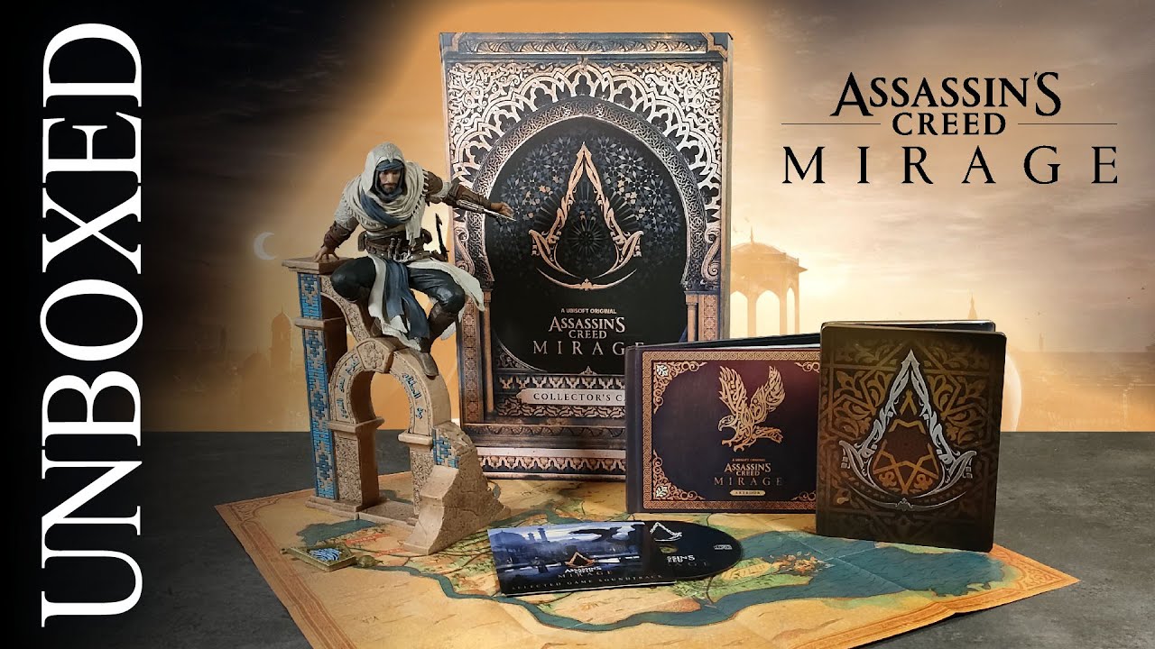 Assassin's Creed Mirage - Collector's Edition Unboxing - YouTube